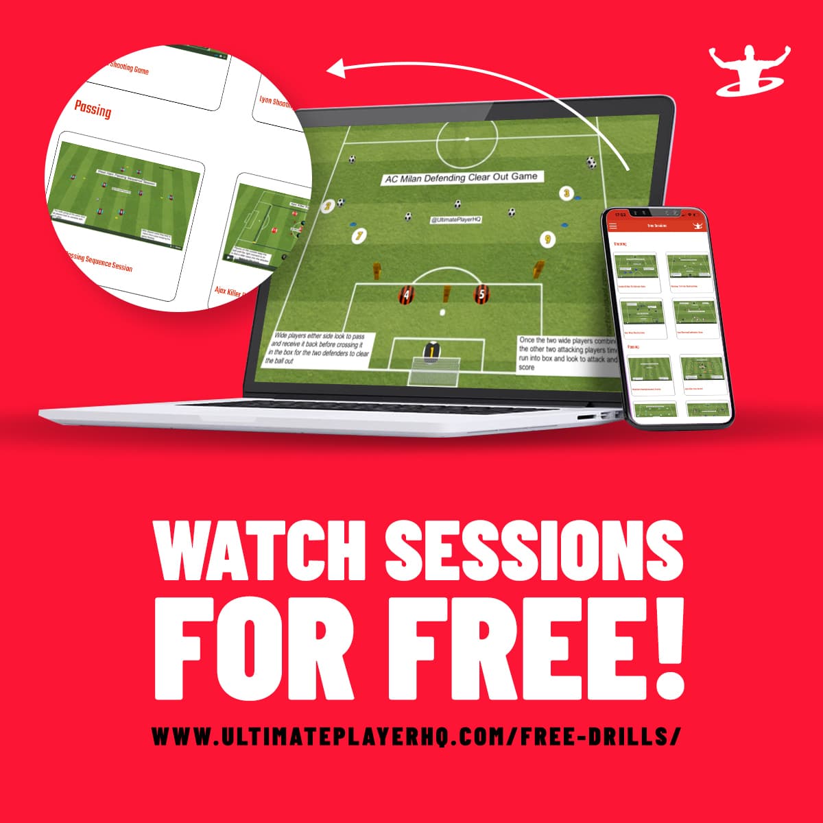 Free Football Drills - UltimatePlayerHQ