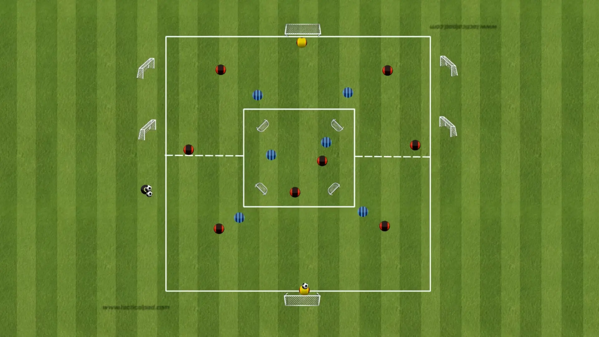 8vs6 Build-up Offense and Defense Transition Game - UltimatePlayerHQ