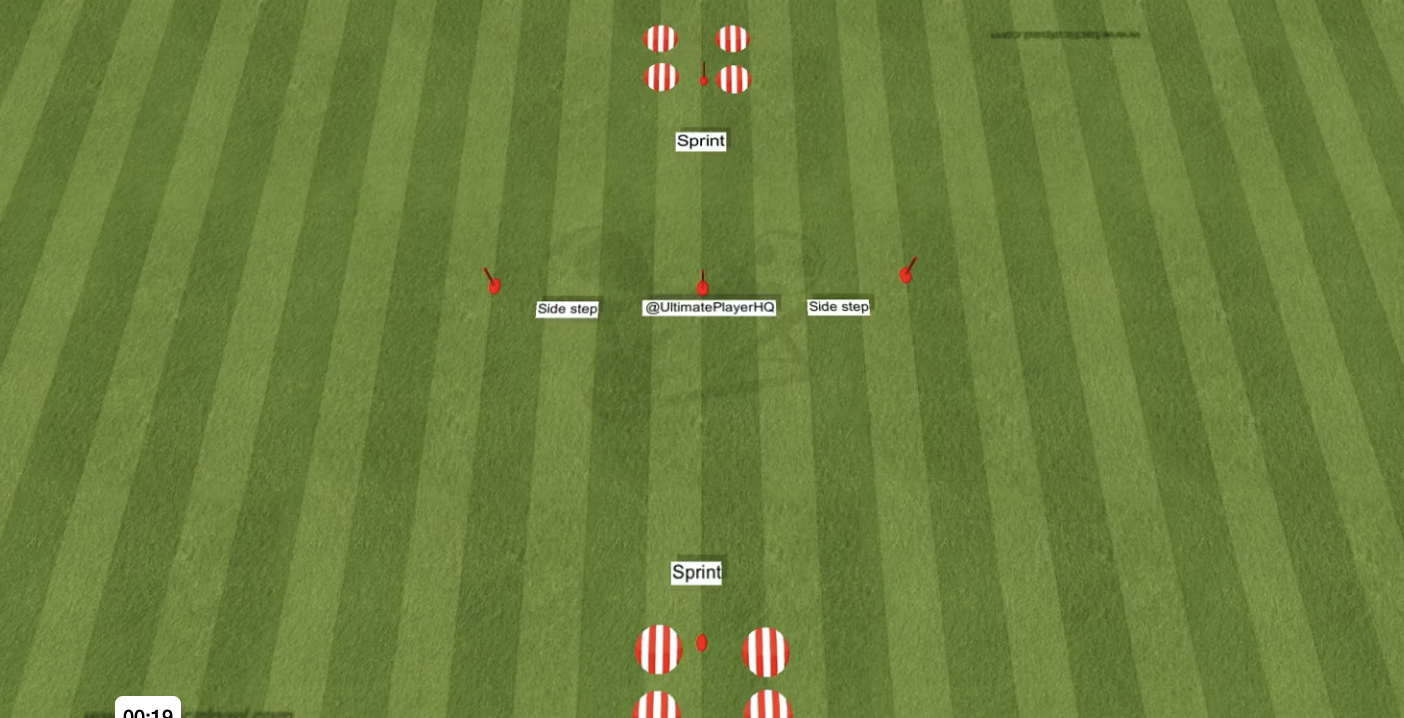 Sprint Side Step Sprint - UltimatePlayerHQ