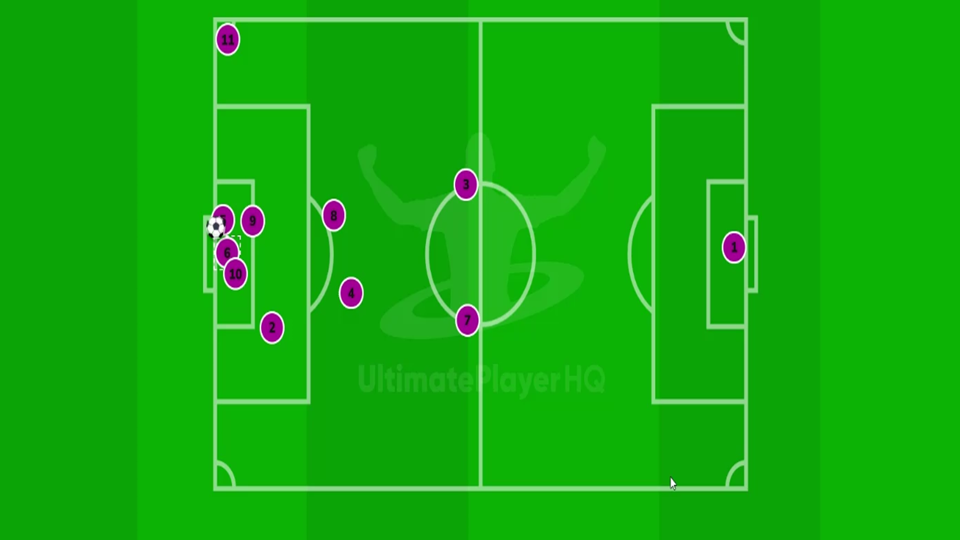 Attacking corners right- 2 hands- Silsden - UltimatePlayerHQ